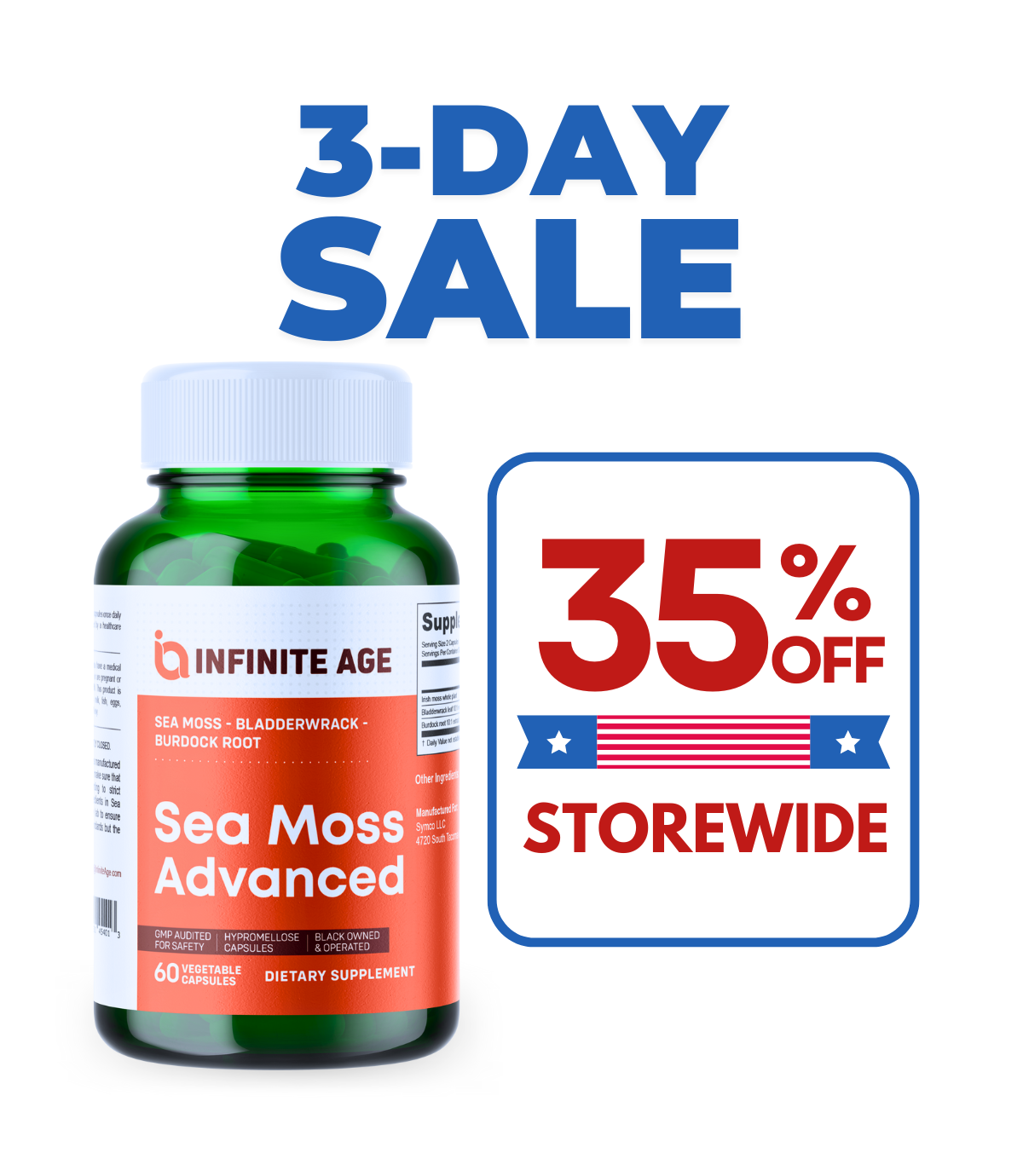 Sea Moss Advanced Capsules | Infinite Age