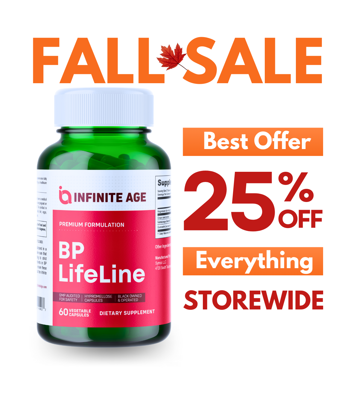 BP Lifeline | Blood Pressure Support | Infinite Age